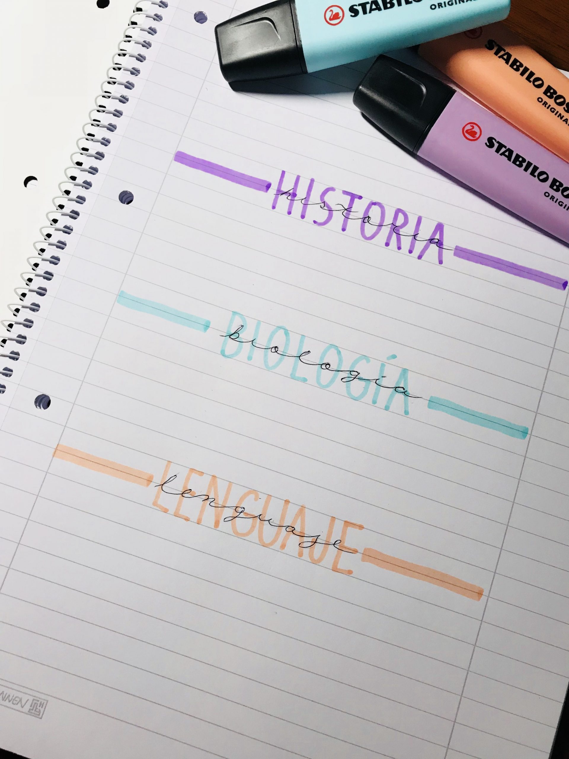 Tips para tomar apuntes | Weekend Tips para tomar apuntes | Weekend